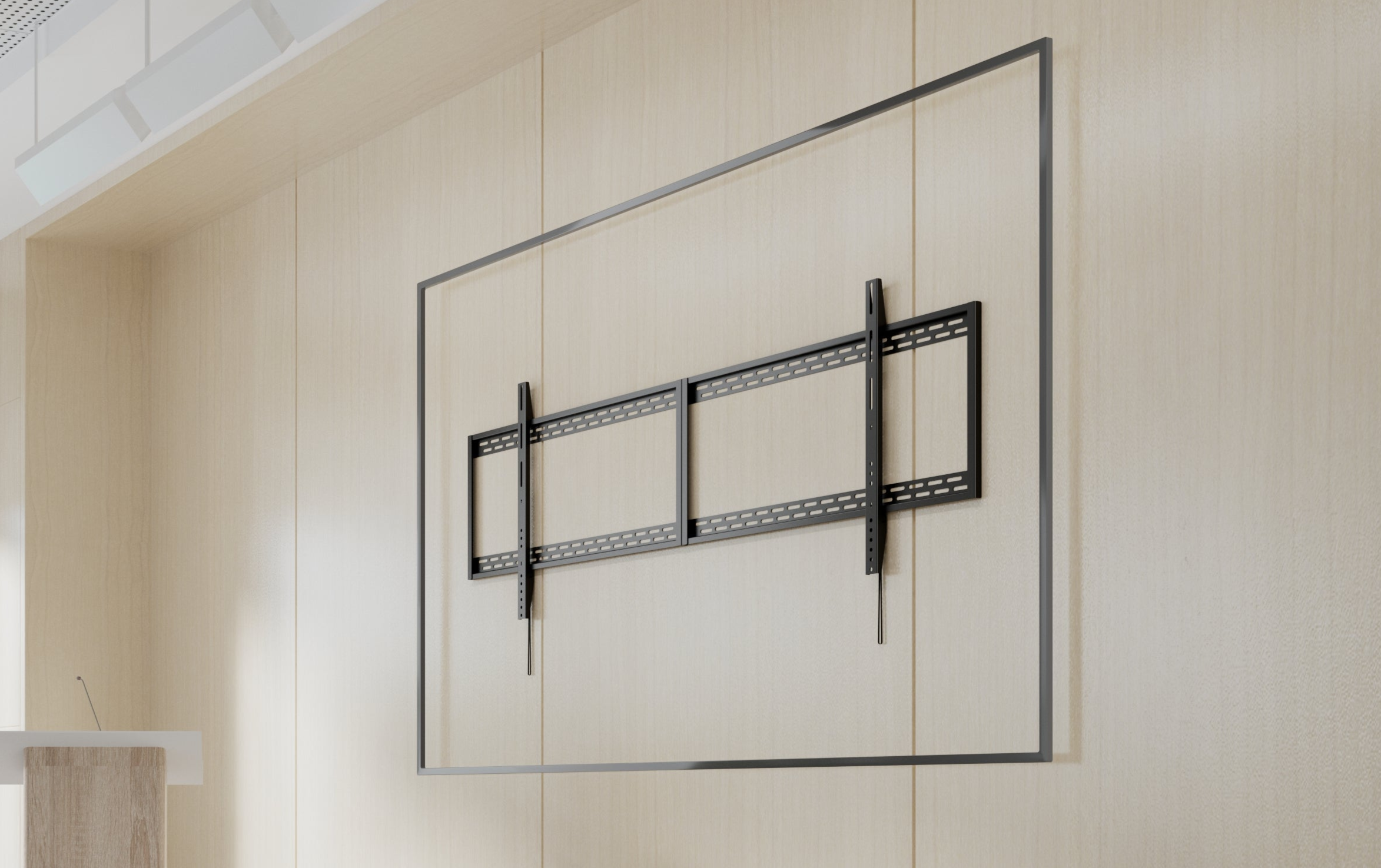Rack Fijo Pantalla Digital Signage 110UM5J-B / 110UM5K-B / 110 Pulg