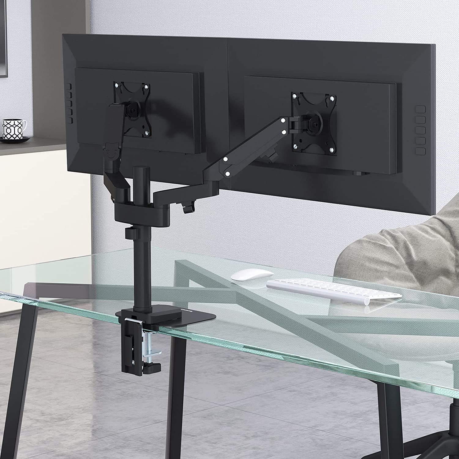 Placa de Refuerzo para Rack Monitor - Ideal para Mesas de Vidrio y otr